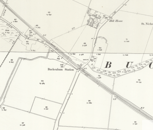 Buckenham – Buckenham Railway Station – Walking. Gossip. Travel.