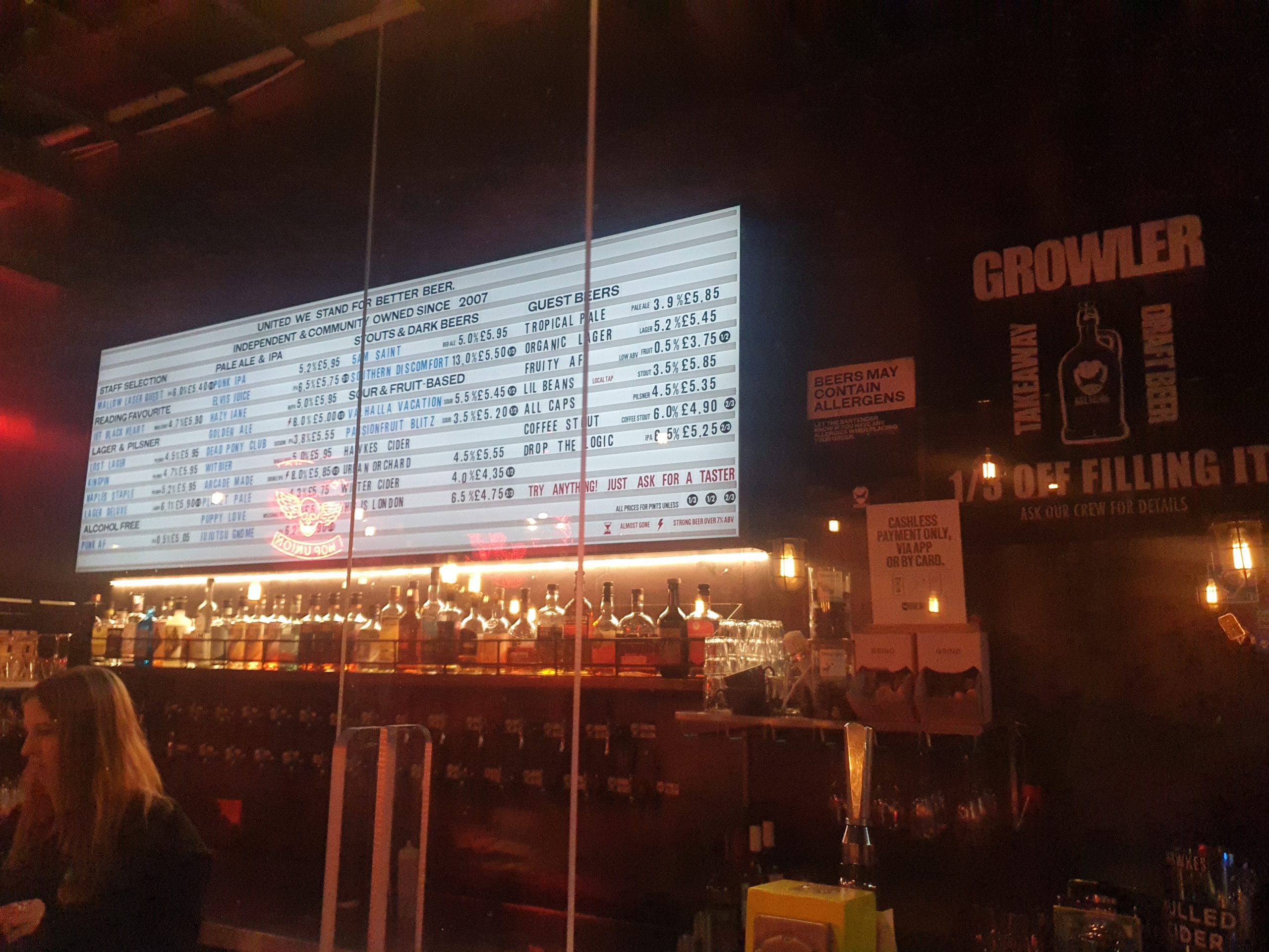 Reading – Brewdog – Walking. Gossip. Travel.